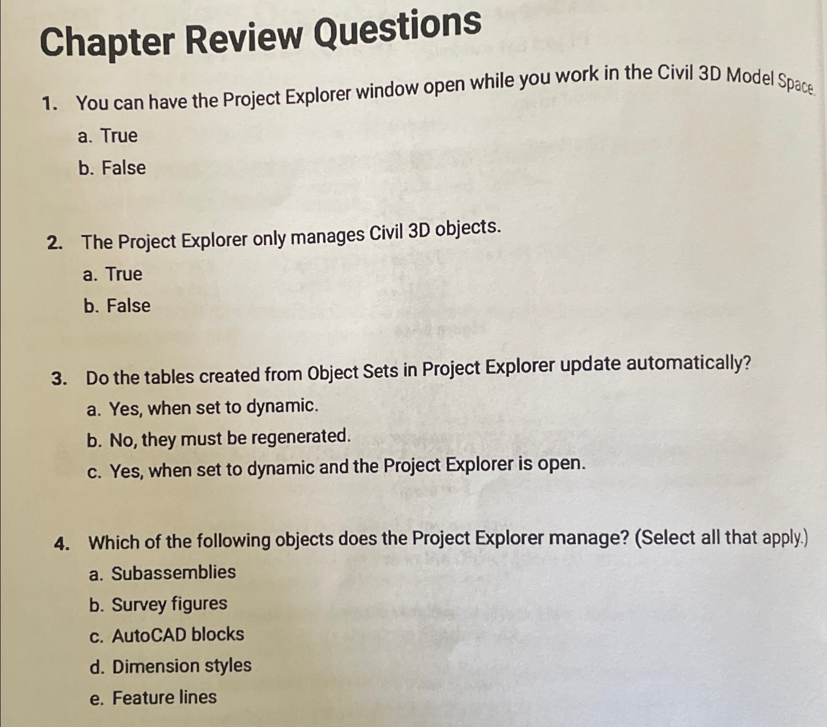 Solved Chapter Review QuestionsYou can have the Project | Chegg.com