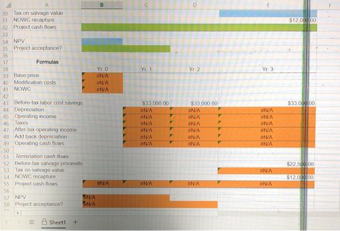 Solved Excel Onlene Structured Activity: New project | Chegg.com