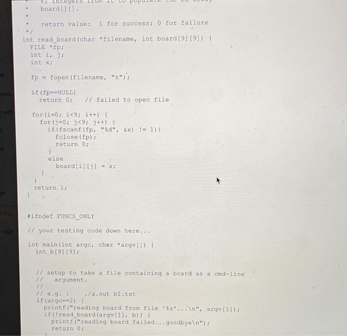 Solved Two functions operating on 2D arrays. Your task: | Chegg.com