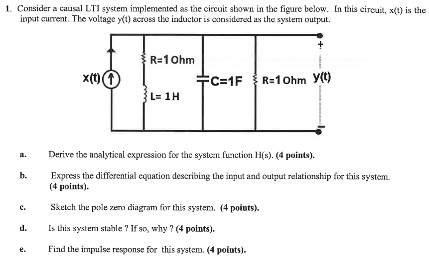Solved Consider a causal LTI system implemented as the | Chegg.com