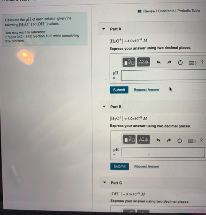 Solved PIUUICH 10 Review Constants 1 Periodic Table | Chegg.com