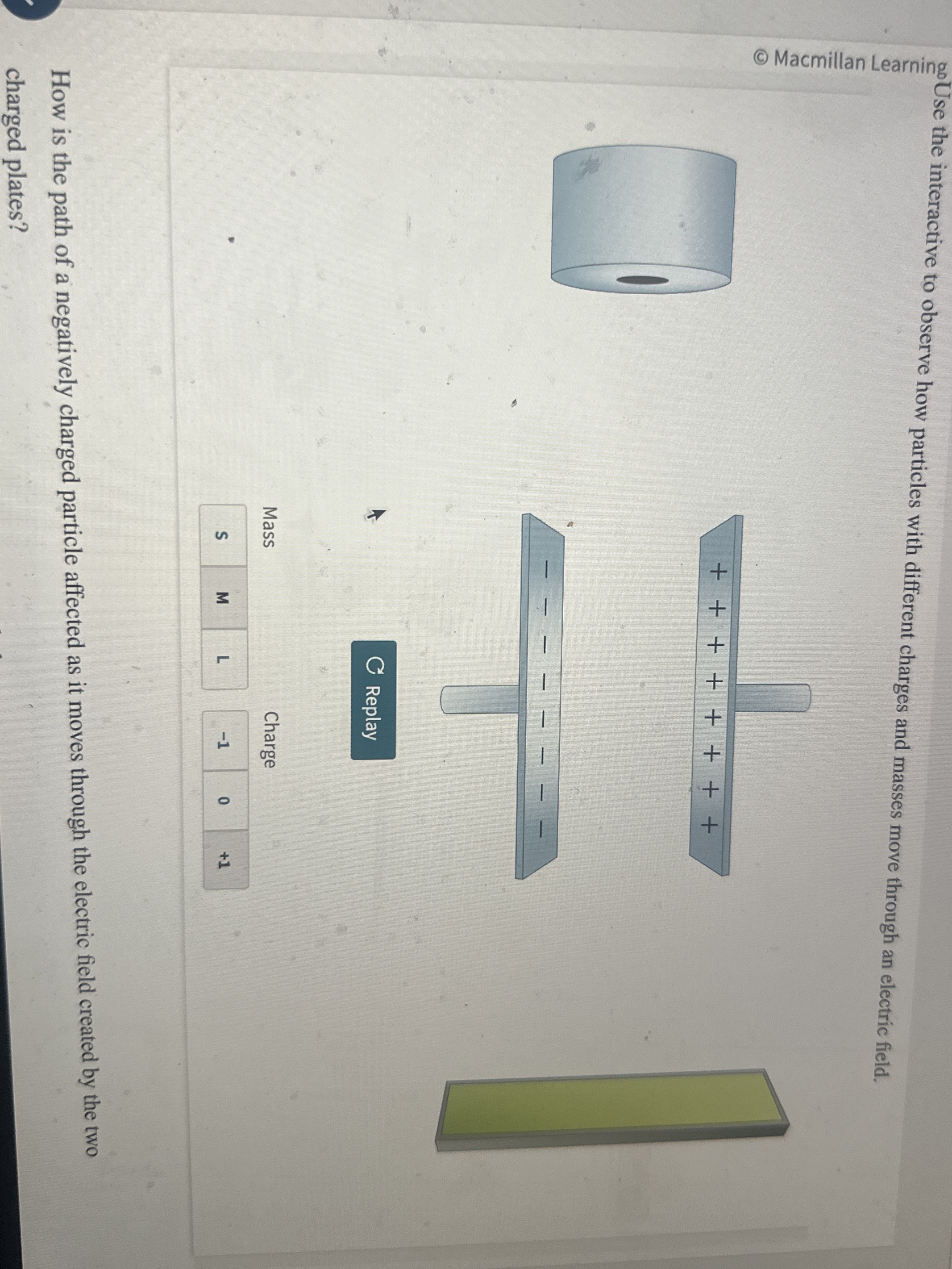 Solved and the interactive to observe how particles with | Chegg.com