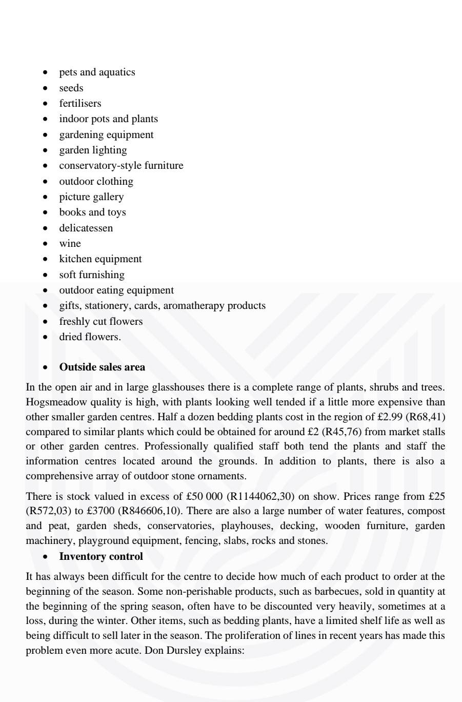 Solved Assignment Cases Topics: Operations Management, | Chegg.com