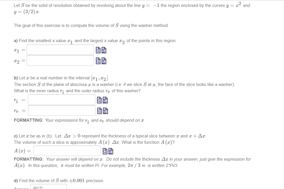 Solved Let S be the solid of revolution obtained by | Chegg.com