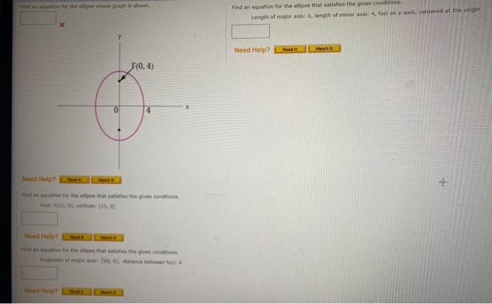 Solved Fins An Eauabou For The Ellgre Whose Graph Is Shownt
