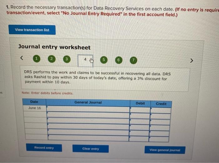 Solved Required information Problem 5-2B Record transactions | Chegg.com