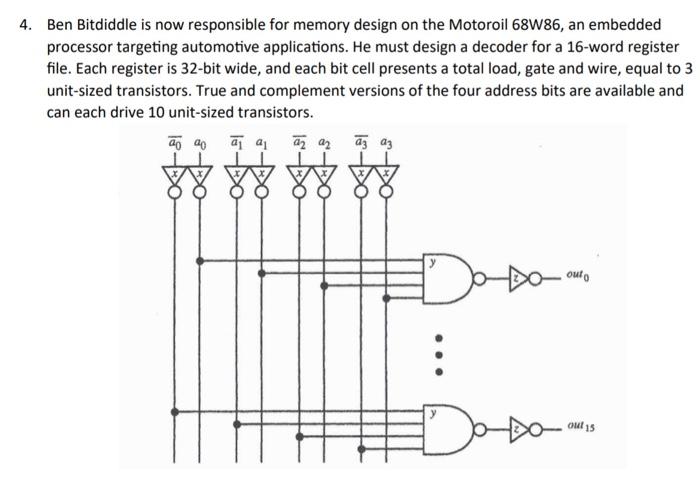 Solved Ben Bitdiddle is now responsible for memory design on | Chegg.com