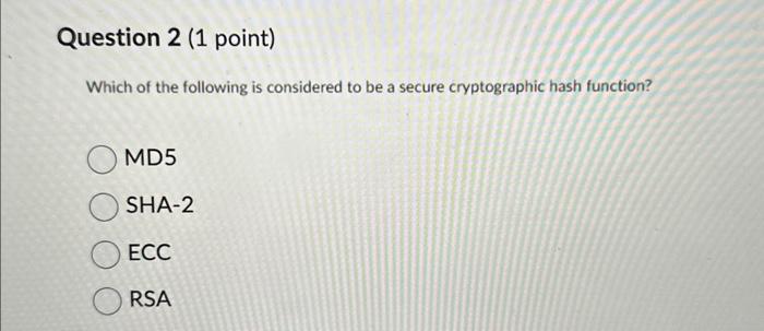 Solved This cryptographic primitive uses asymmetric | Chegg.com