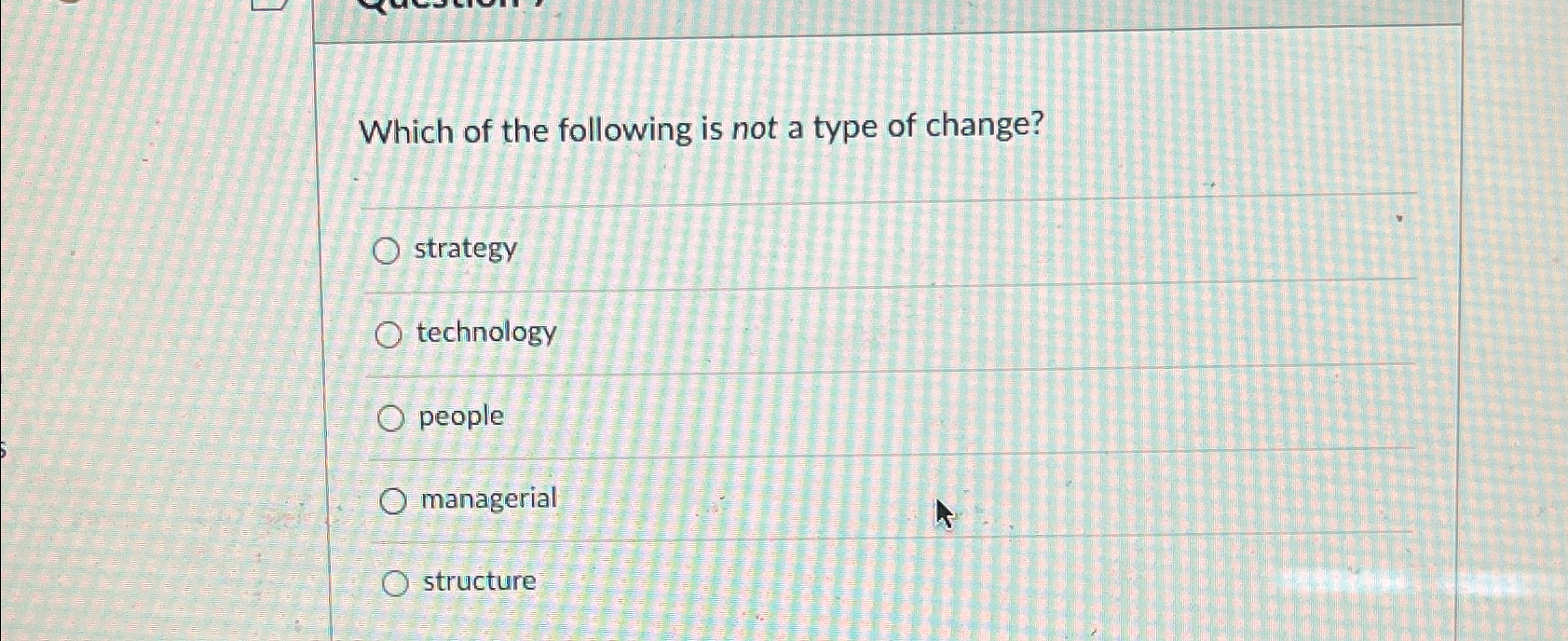 Solved Which of the following is not a type of | Chegg.com