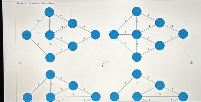 Solved Consider the following shortest-route problem | Chegg.com