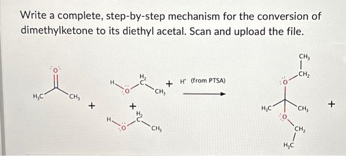 Solved Write a complete, step-by-step mechanism for the | Chegg.com