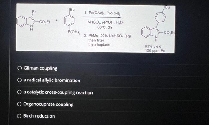 Solved Gilman coupling a radical allylic bromination a | Chegg.com