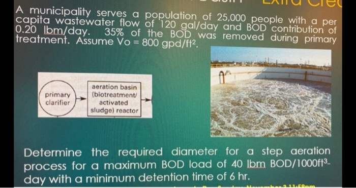 Solved UIUII LAITU LE A municipality serves a population of | Chegg.com