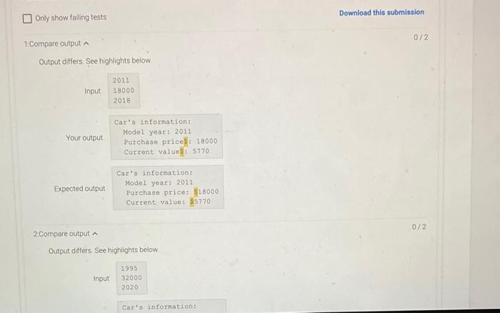 Solved please input in python, i know its the placement of | Chegg.com