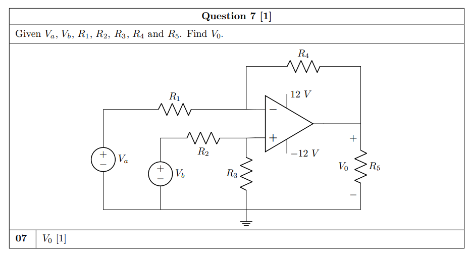 Solved Given Va=1V ,Vb=2V, ﻿R1=9ohm, R2=7ohm, R3=8ohm, | Chegg.com