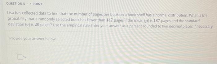 Solved Lisa has collected data to find that the number of | Chegg.com