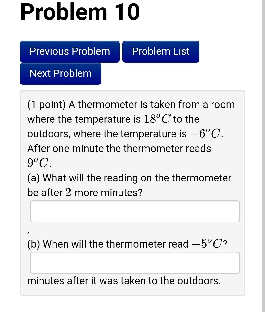 Solved Problem 10 Previous Problem Problem List Next Problem | Chegg.com