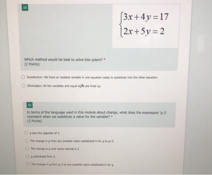 Solved 1 (2.2) Calculate the change in x, change of y & rate | Chegg.com