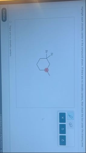 Solved Highlight each chirality center in the compound | Chegg.com