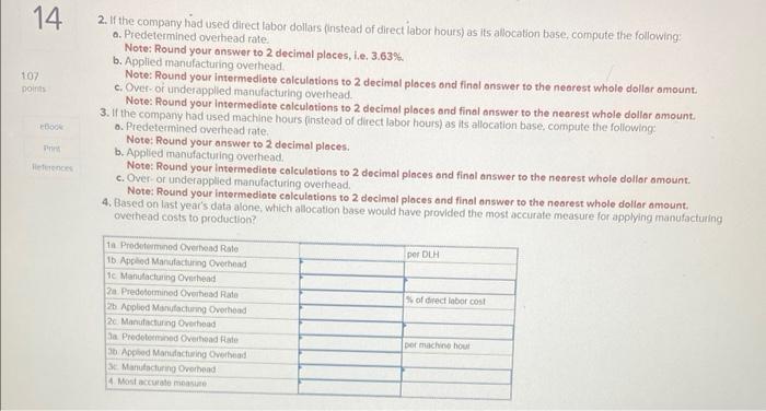 Solved Amberjack Company is trying to decide on an | Chegg.com