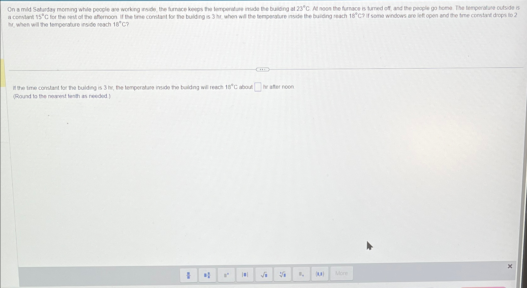 Solved On a mild Saturday morning while people are working | Chegg.com