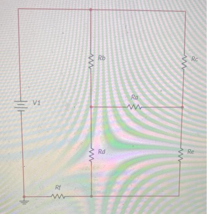 Solved Rb Rc Ra V1 두 Rd Re W Rf Please refer to Figure 3. | Chegg.com