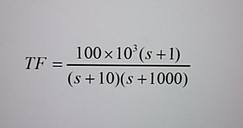 Solved URGENT! CONTROL SYSTEM QUESTION Draw the bode | Chegg.com