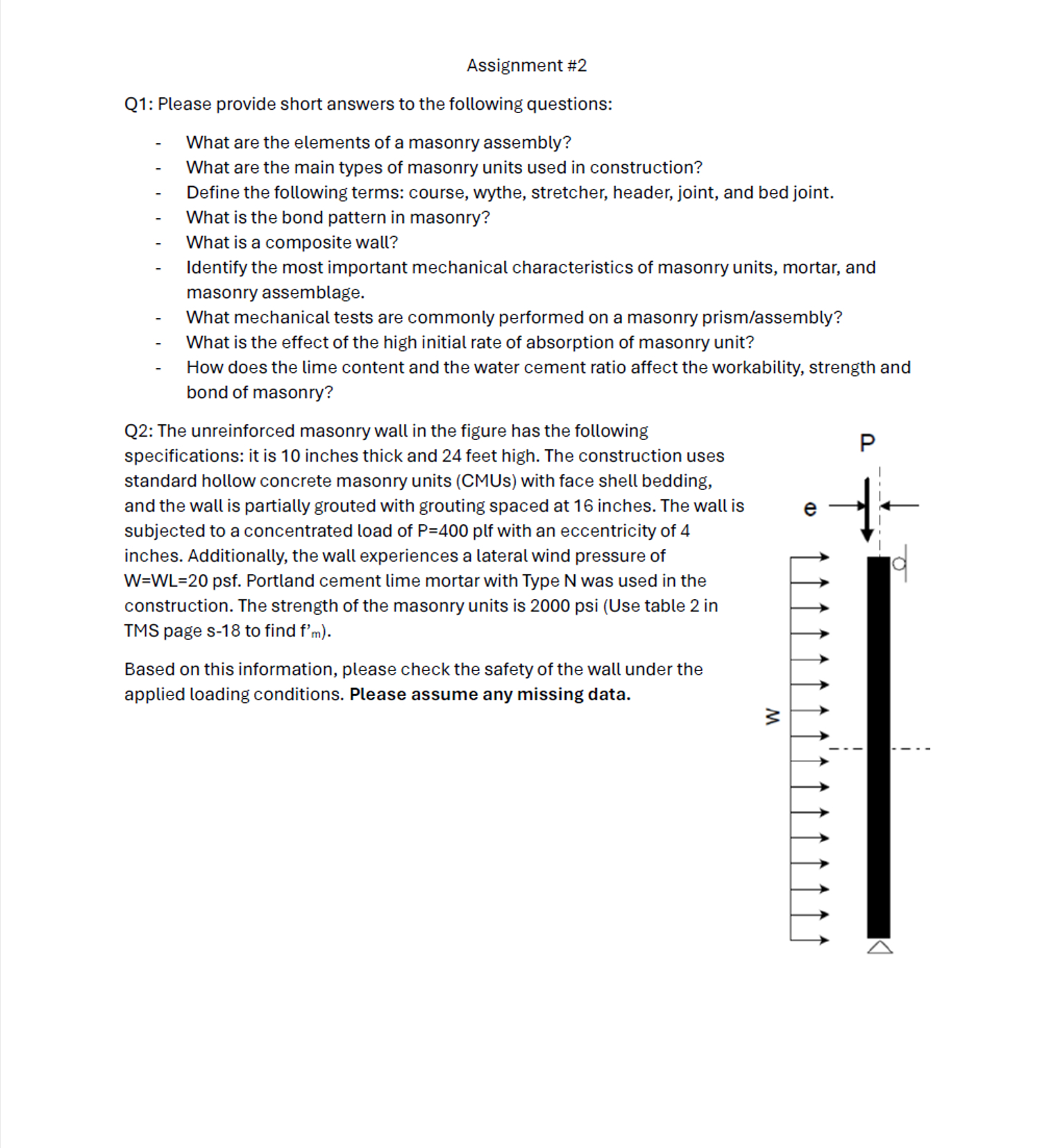 Solved Assignment #2Q1: Please provide short answers to the | Chegg.com