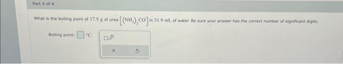 Solved What are the freezing point and boiling points of the | Chegg.com