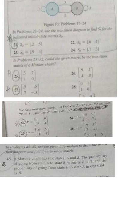 Solved Figure for Problems 17-24 In Problem 27-1use the | Chegg.com