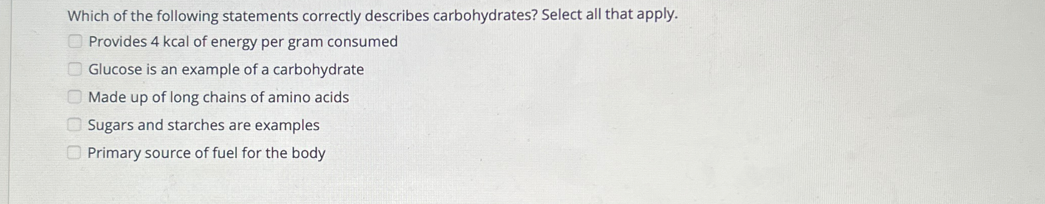 Solved Which of the following statements correctly describes | Chegg.com