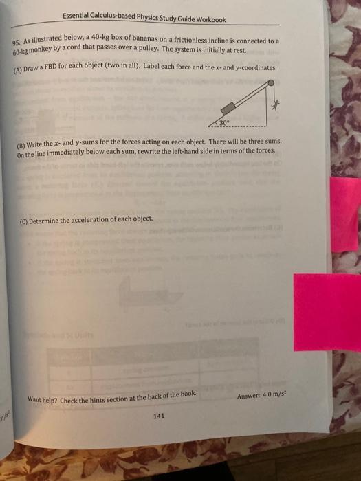 Solved Essential Calculus-based Physics Study Guide Workbook | Chegg.com