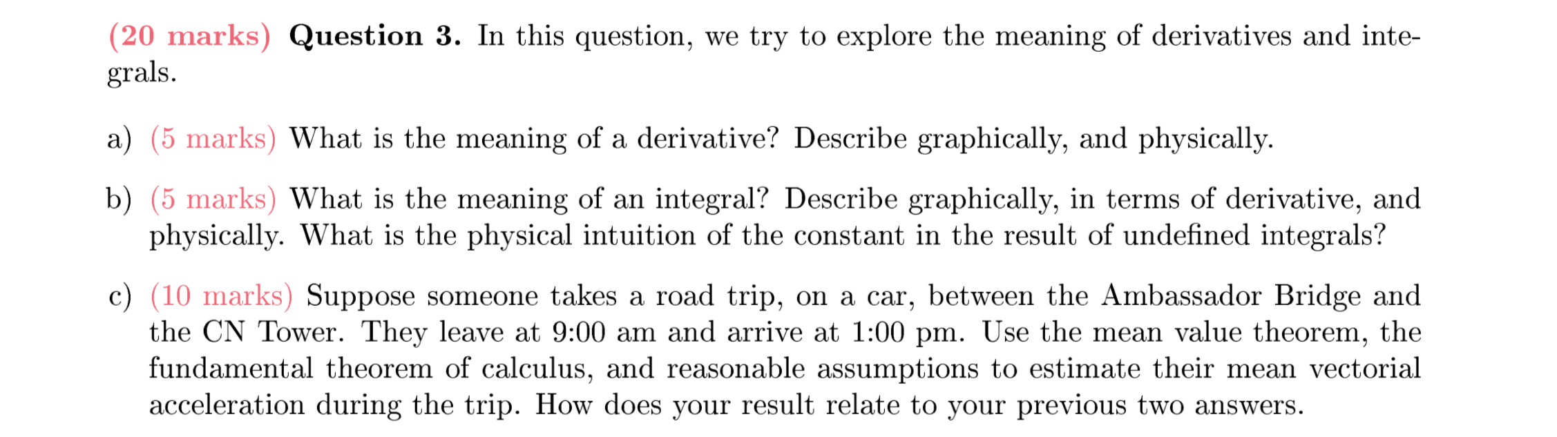 Solved (20 ﻿marks) ﻿Question 3. ﻿In this question, we try to | Chegg.com