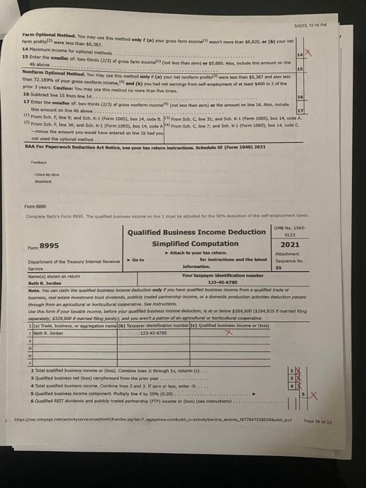 please complete form1049, schedule 1, schedule 2, | Chegg.com