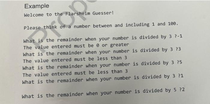 Solved using python programming, the example is what the | Chegg.com