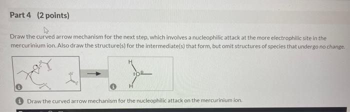Solved Draw the curved arrow mechanism for the next step, | Chegg.com