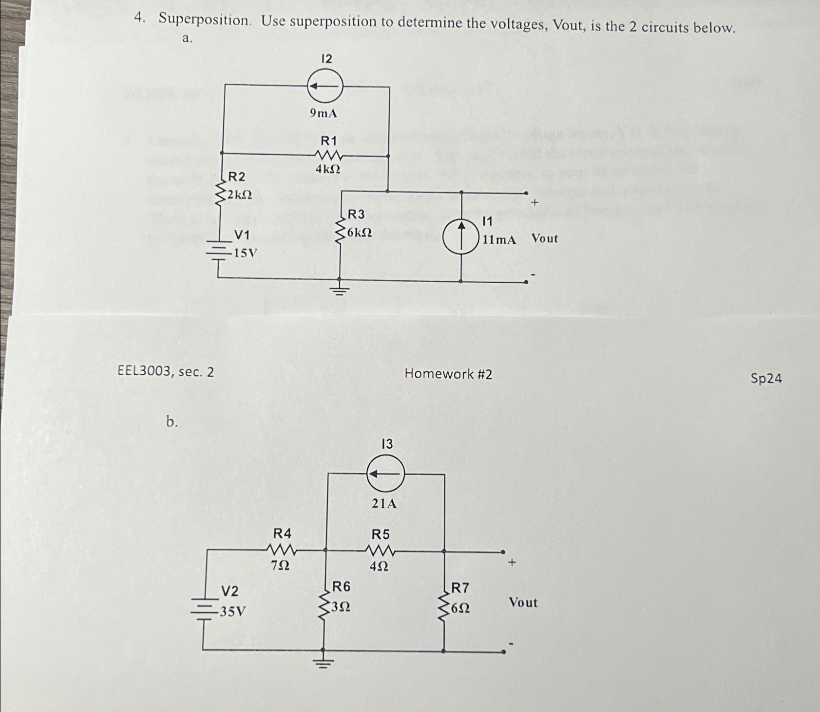 Solved Superposition Use Superposition To Determine The
