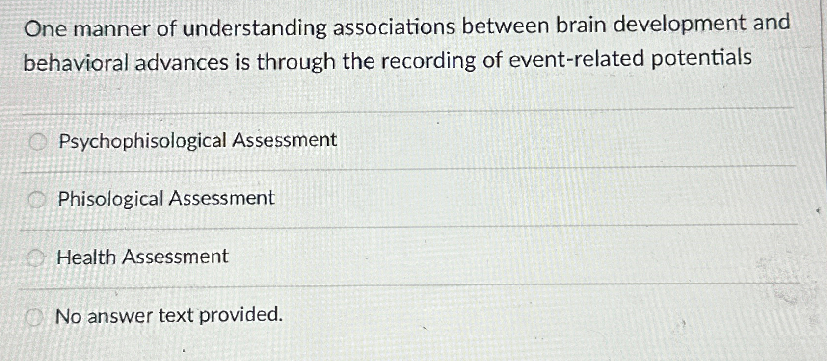 Solved One manner of understanding associations between | Chegg.com