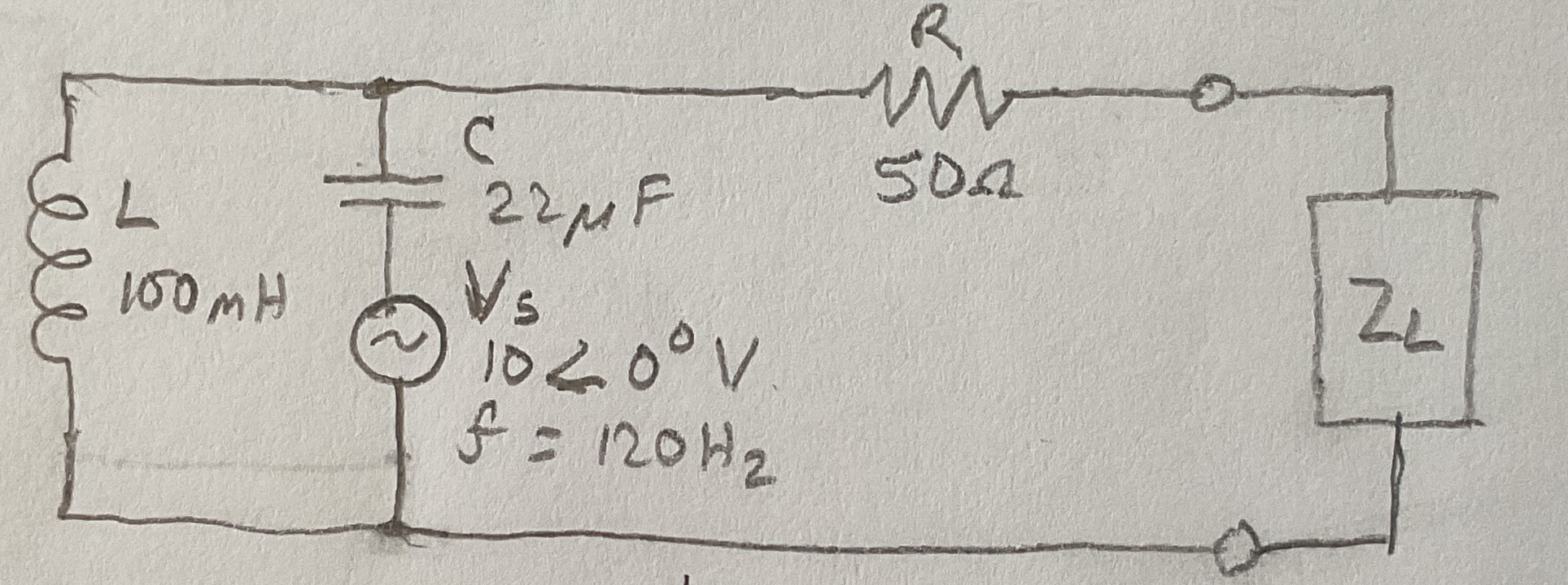 Show me how to find ZL in the picture below. Please | Chegg.com