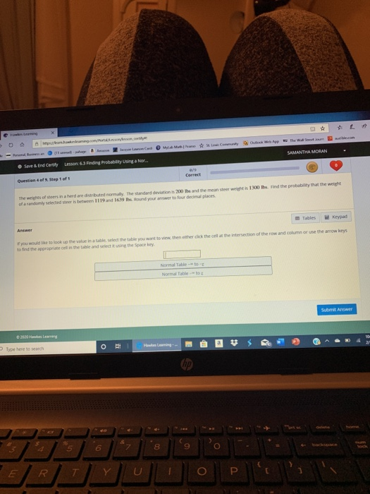 Solved Save & End Certify LS 63 Finding Probability Using | Chegg.com
