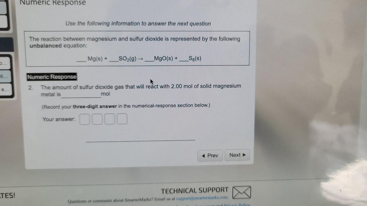 Solved Numeric Response Use the following information to | Chegg.com