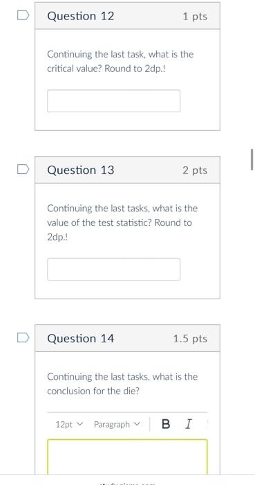 Solved Continuing the 4-sided die task from above, you want | Chegg.com