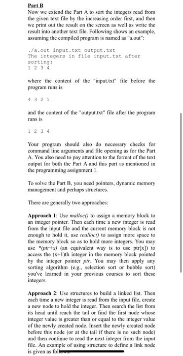 Solved CS371 Programming Assignment 1 Part A Write a program | Chegg.com