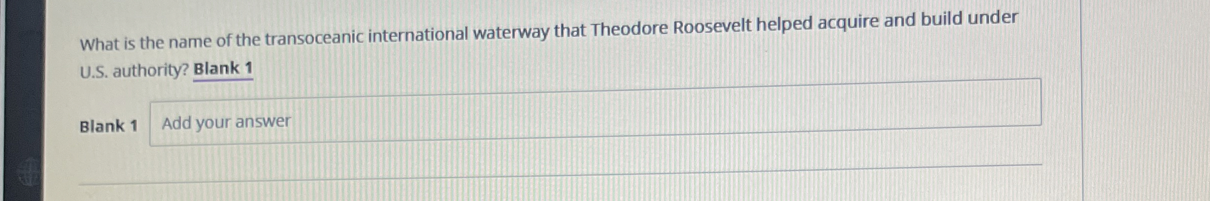 What is the name of the transoceanic international | Chegg.com