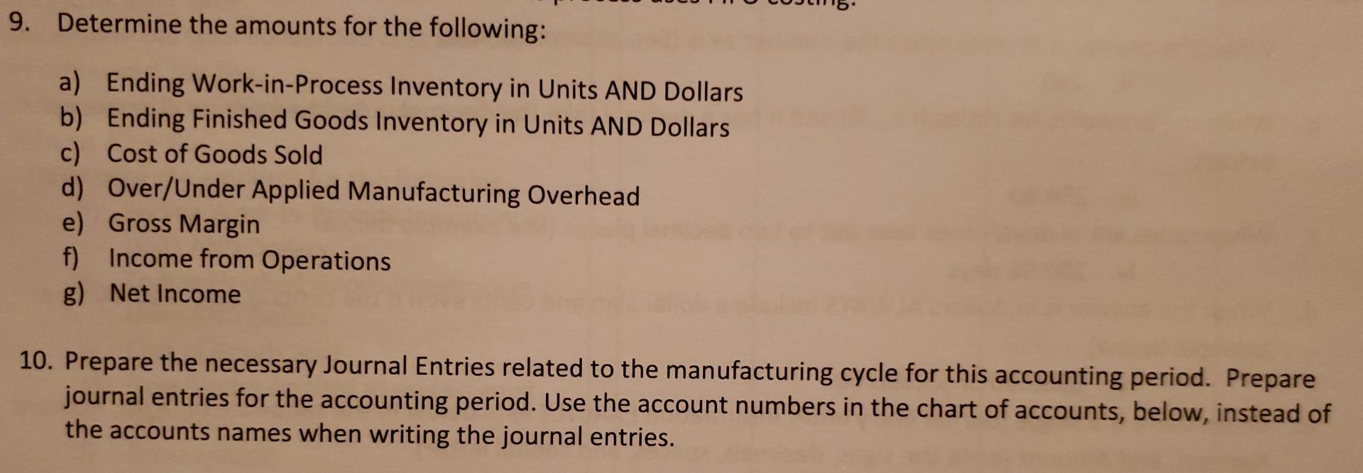MANUFACTURING PROCESS INFORMATION Pete Paydirt, the | Chegg.com