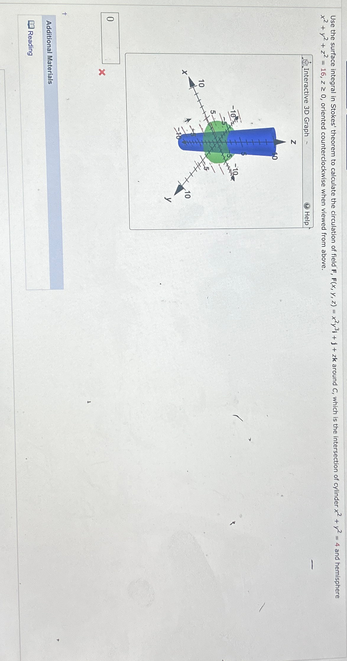 Solved Use The Surface Integral In Stokes Theorem To