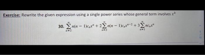 Solved Exercise: Rewrite the given expression using a single | Chegg.com