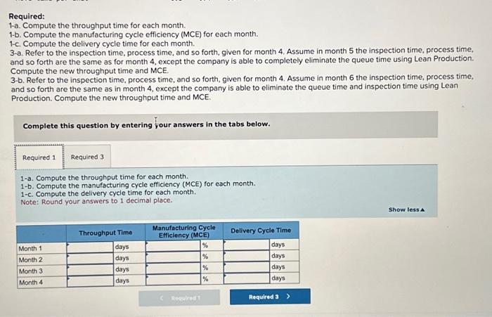 Solved Problem 12-15 (Algo) Internal Business Process | Chegg.com