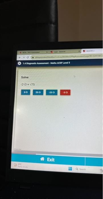 Solved Solve: −23+75Solve: −23+75 | Chegg.com