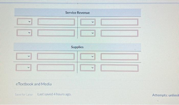 Solved Post the following transactions to T-accounts and | Chegg.com